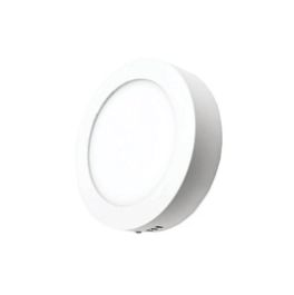 6W Okrogli LED Panel Nadgradni - Nevtralno Bela Svetloba, IP40, 330 Lumens