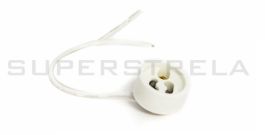 Okov s kablom GU10 – 130 mm, keramični