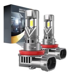 Izjemna HB3 LED Žarnica s TURBO Mini Ventilatorjem: 4500lm, Can-Bus ...